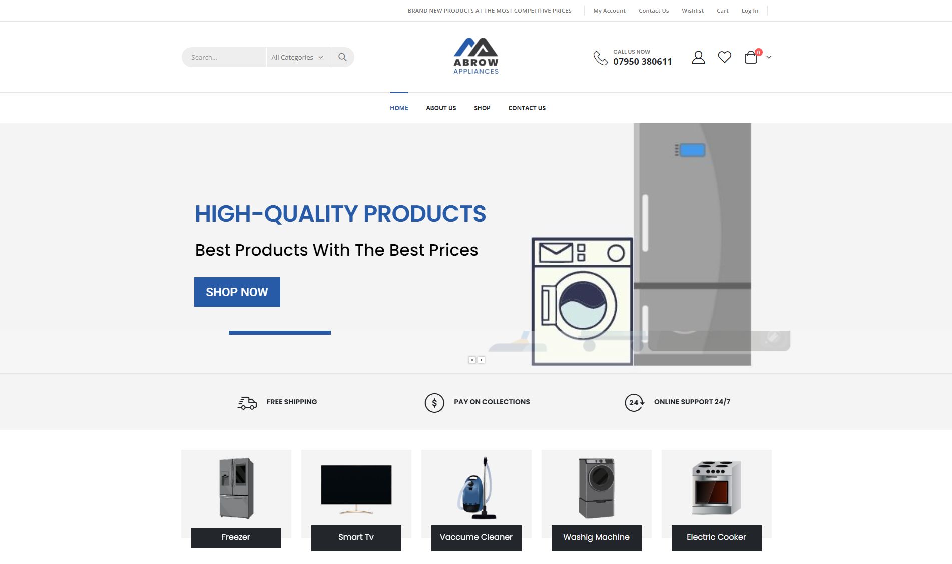 Abrow Appliances - Coding Wallet UK