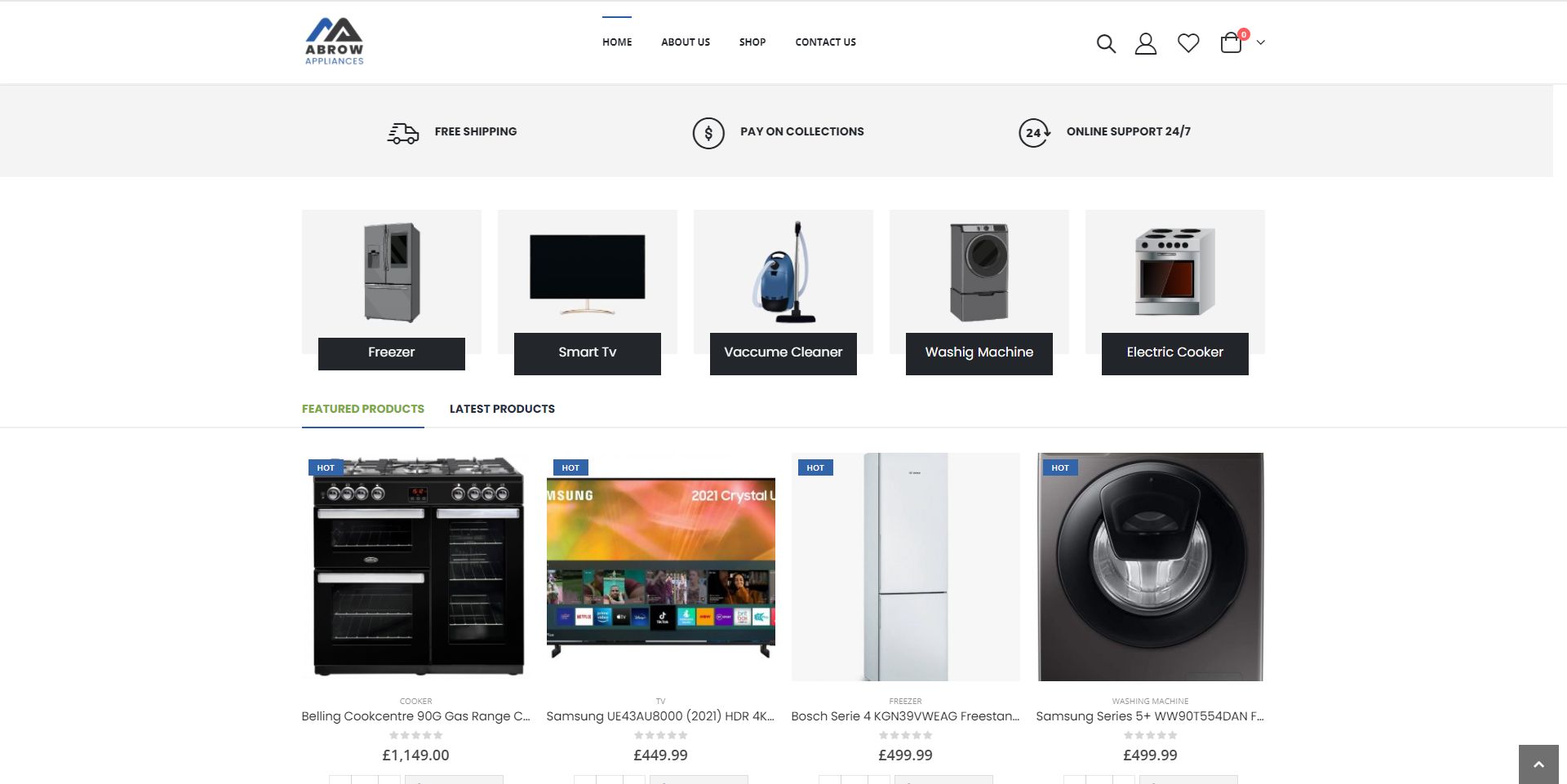 Abrow Appliances - Coding Wallet UK
